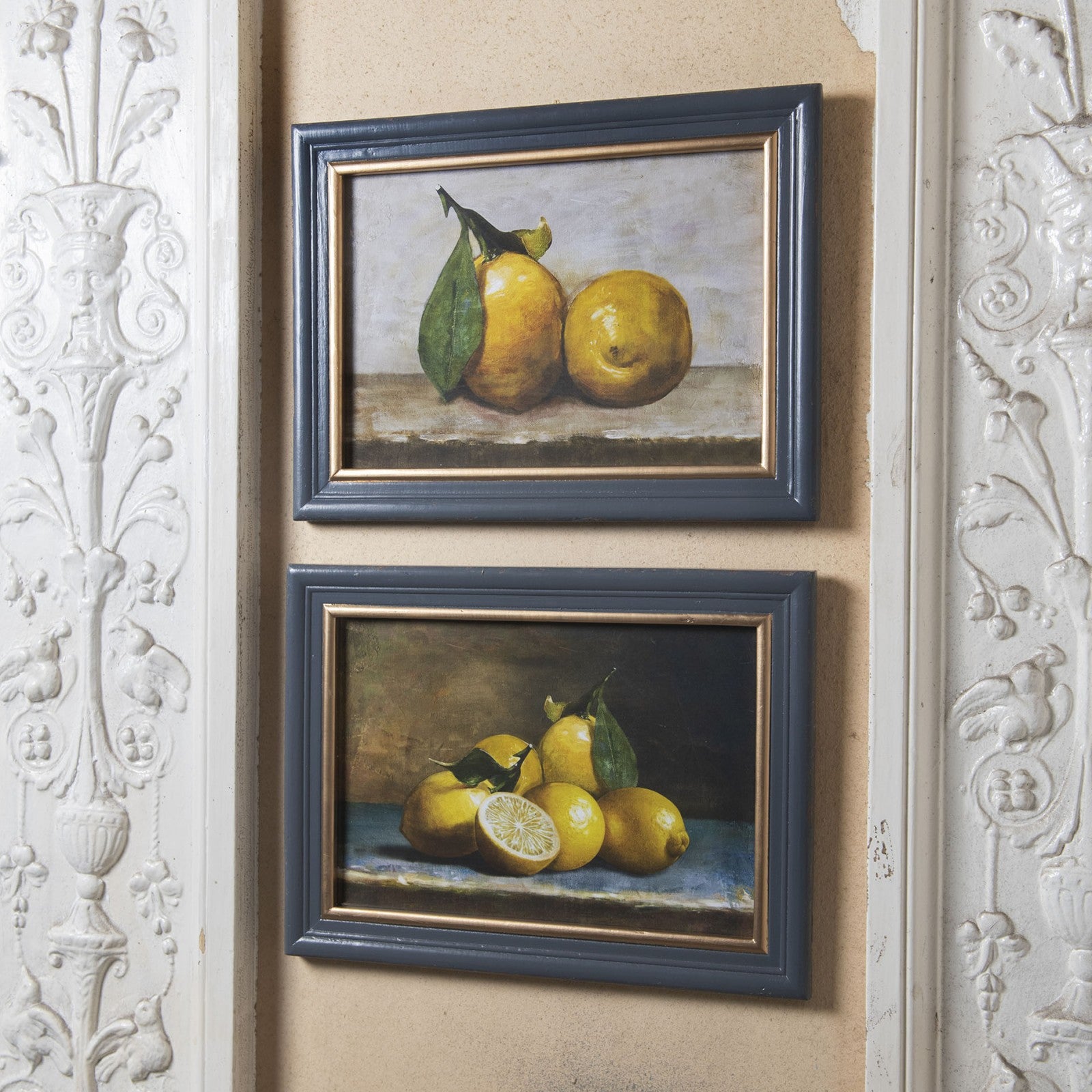 Brookby Set of 2 Lemon Wall Art
